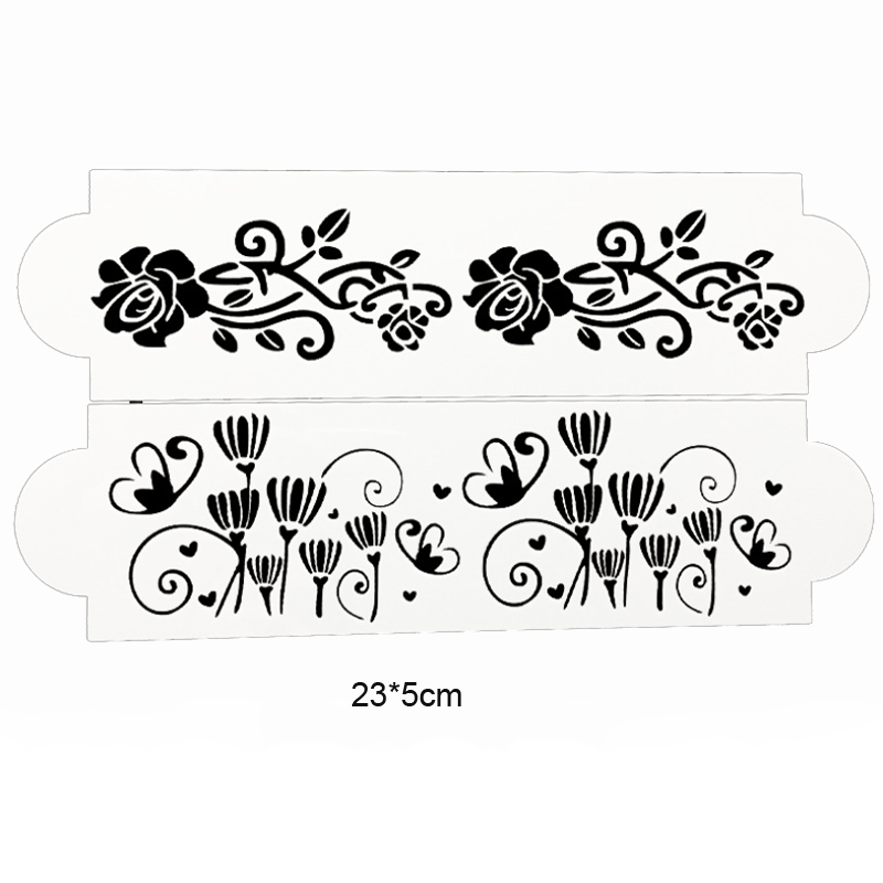 4 Pc Gelukkig Nieuwjaar Sjabloon Heerser Diy Stenc... – Vicedeal