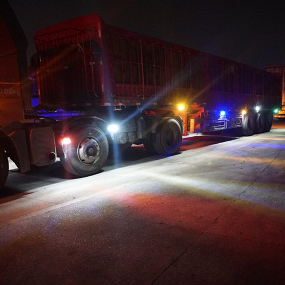 2pcs 12V LED Side Marker Lights Car External Light... – Grandado