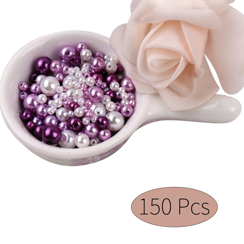 150-200Pcs/Pack Pearl Beads Mixed Size 3/4/5/6/8mm... – Grandado