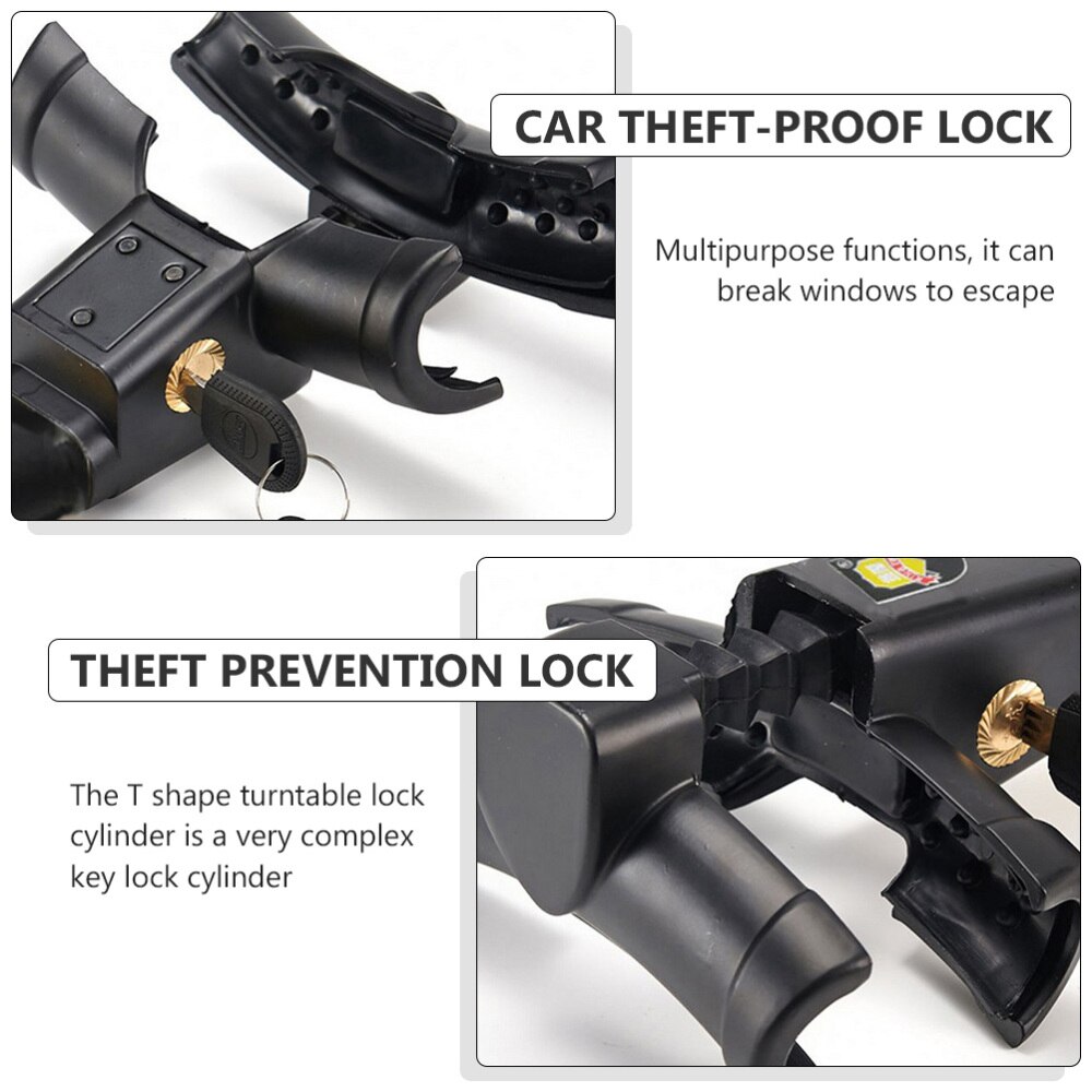 1 Pc Theft-proof Truck Lock Steering Lock Car Thef... – Grandado