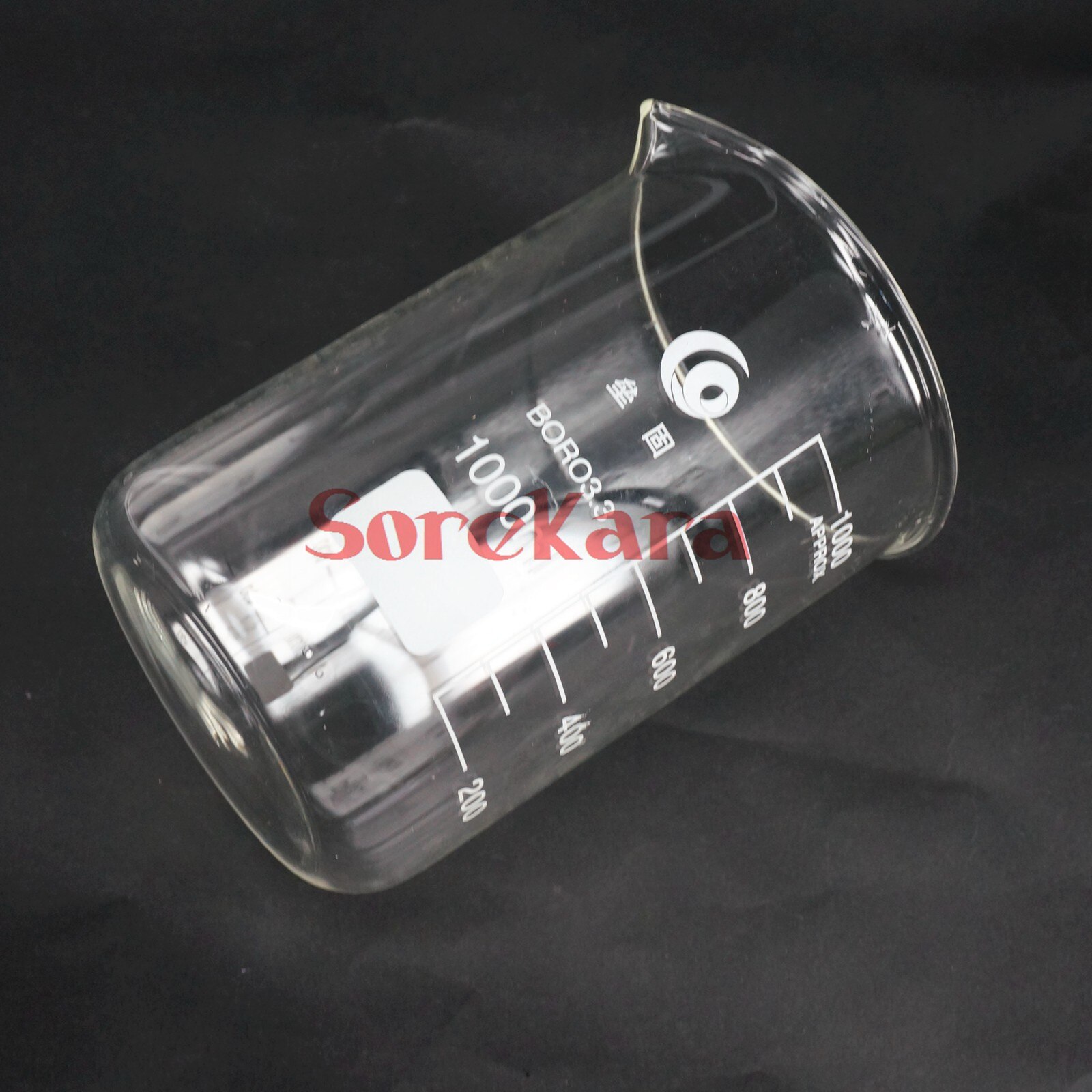 1000ml Low Form Beaker Chemistry Laboratory Borosi... – Vicedeal