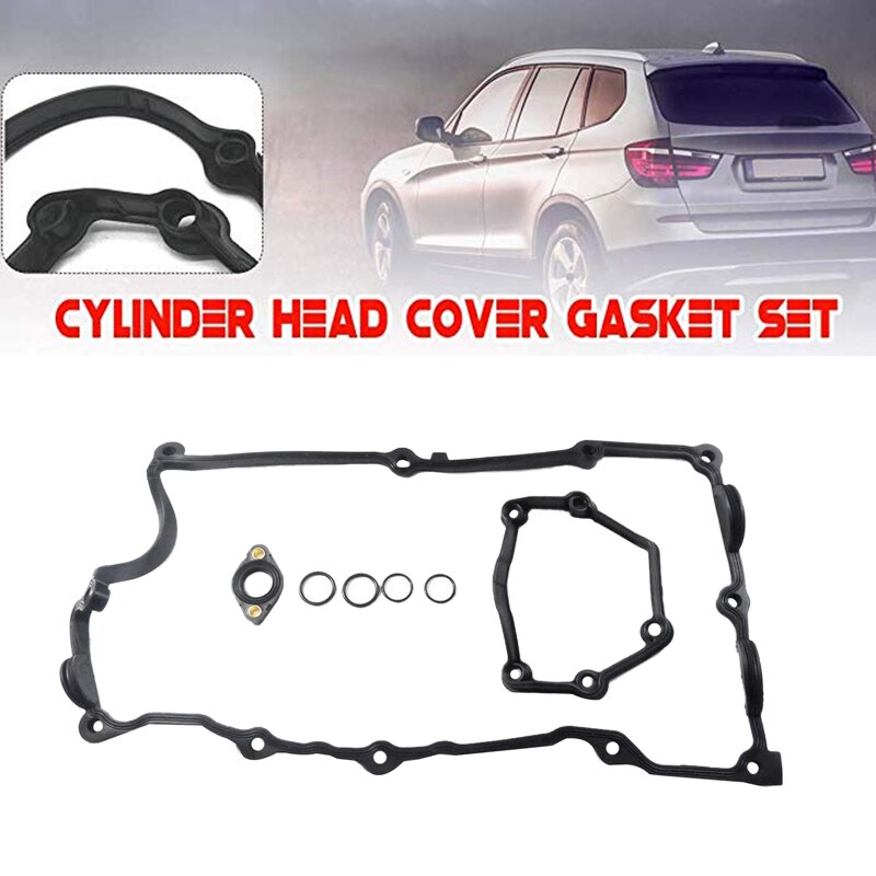 Car Engine Valve Cover Gasket O-Ring for BMW 320I ... – Grandado