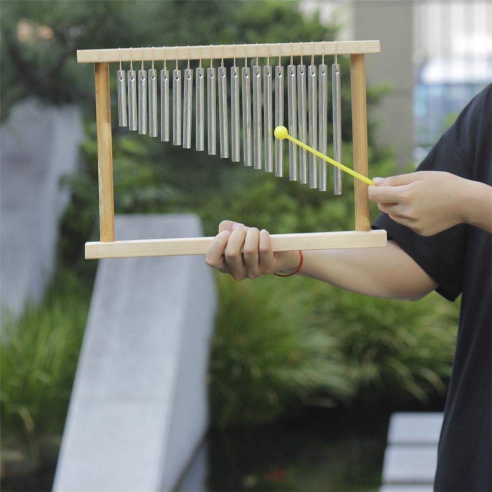Carillon éolien en bois, Tube en aluminium solide,... – Grandado