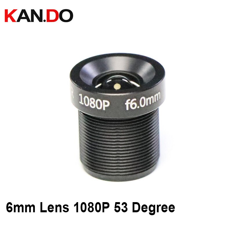 Cctv-camera 6mm lens 1080p 53 graden mtv m12 x 0.... – Grandado