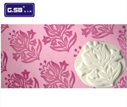 Sponge stamp with different shapes flower pattern ... – Grandado