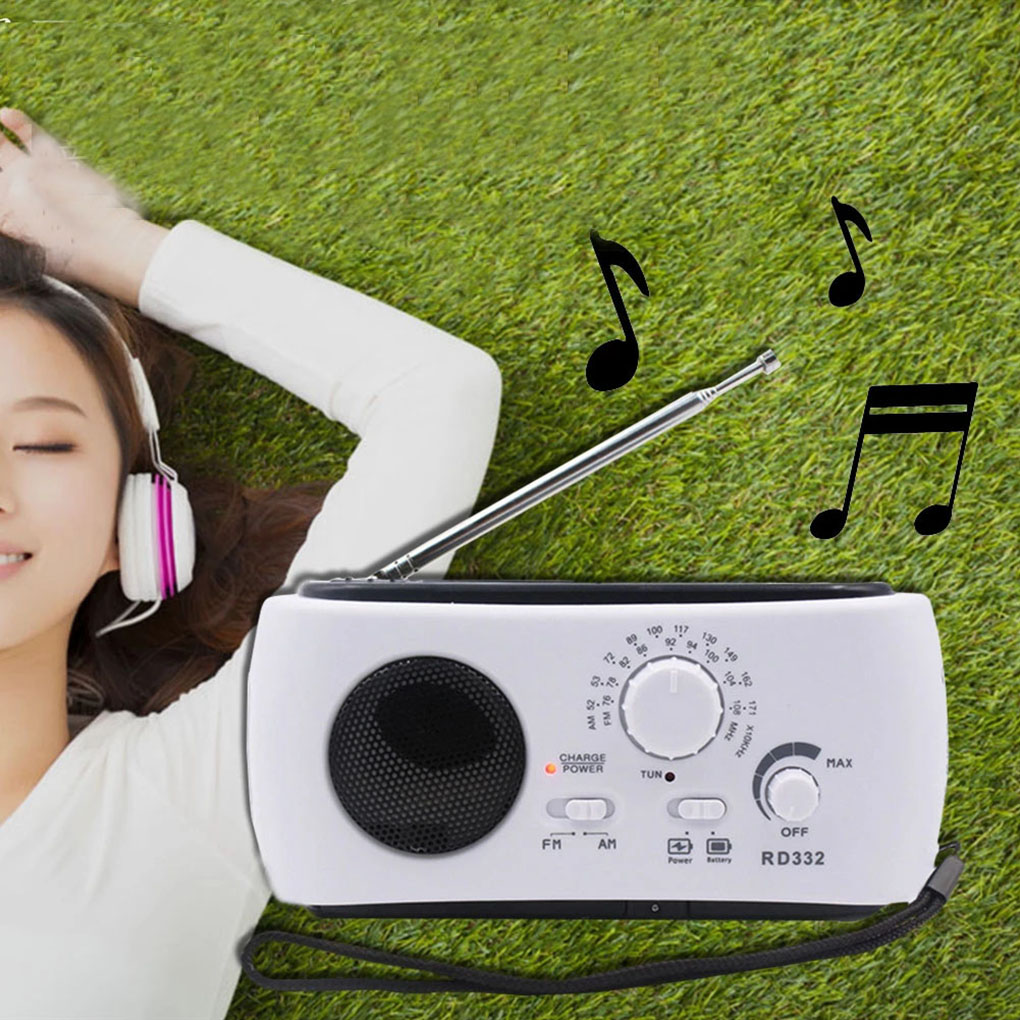 iMice Hand Crank Radio LED Light Camping Fishing P... – Grandado