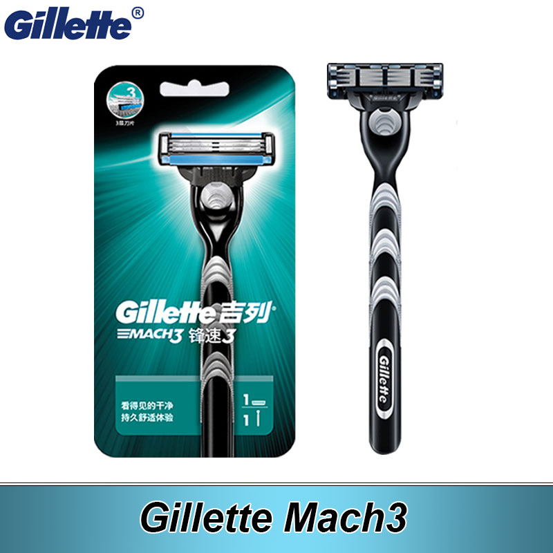 Original Gillette Mach 3 Men's Manual Shaver Safet... – Grandado