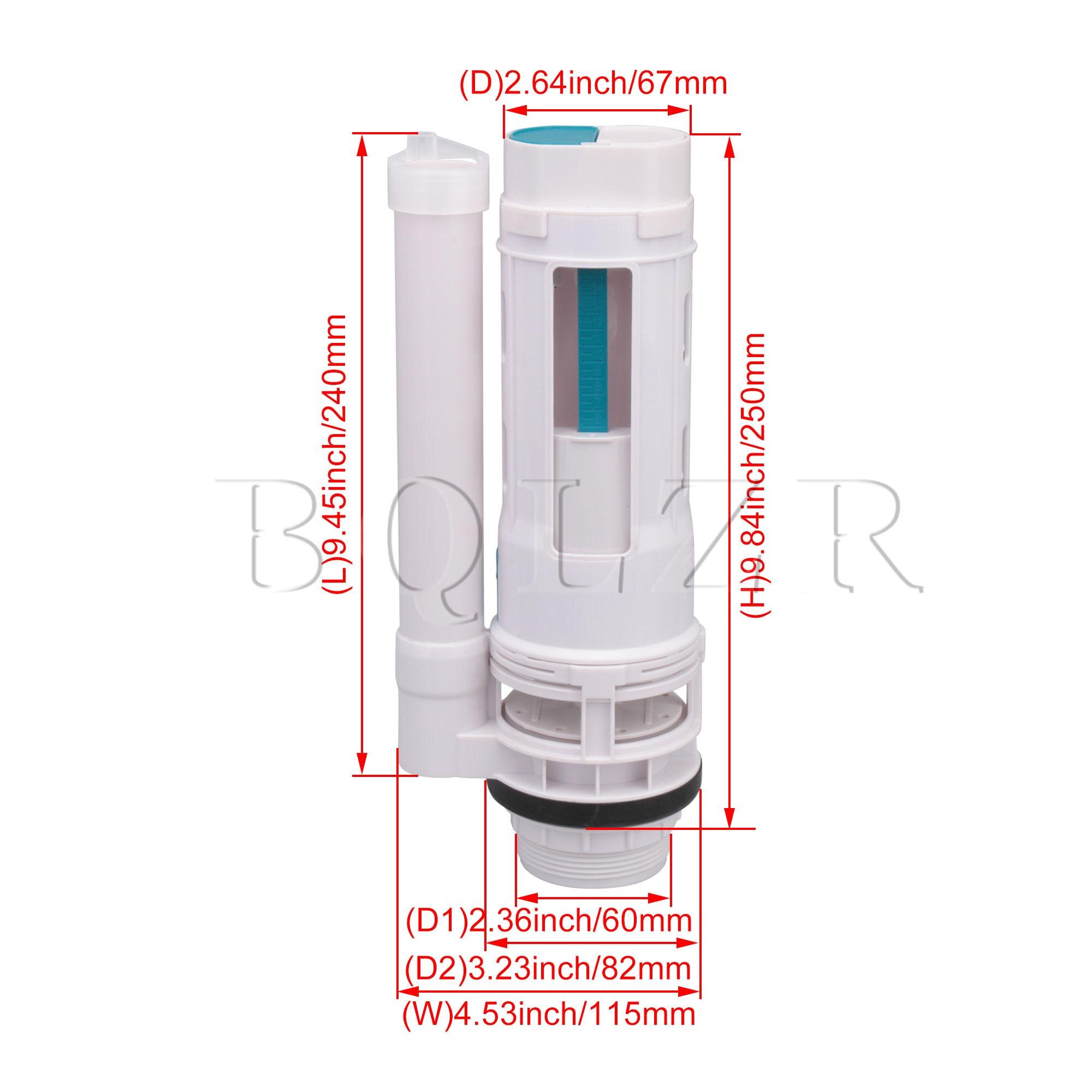 BQLZR Toilet Bottom Inlet Fill Valve Split Push Bu... – Vicedeal