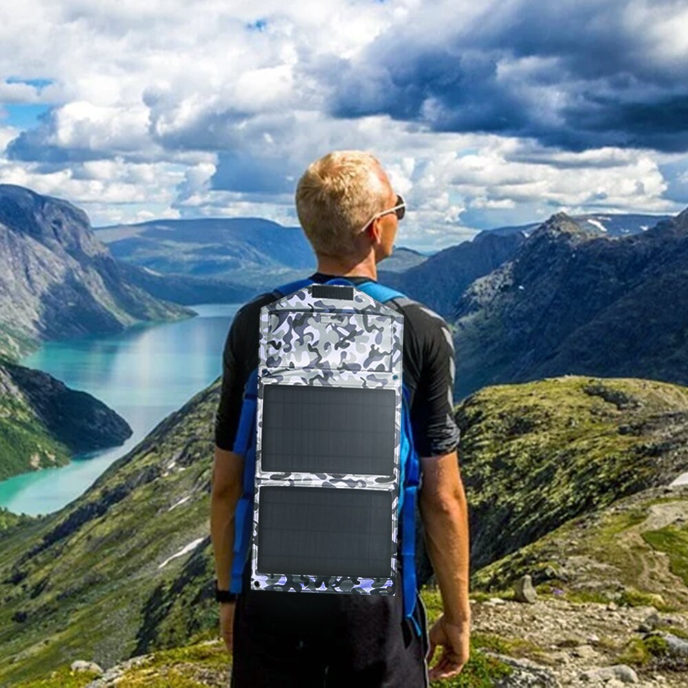 Zonnepaneel Opvouwbare 14W 21W 20W Draagbare Telef... – Vicedeal