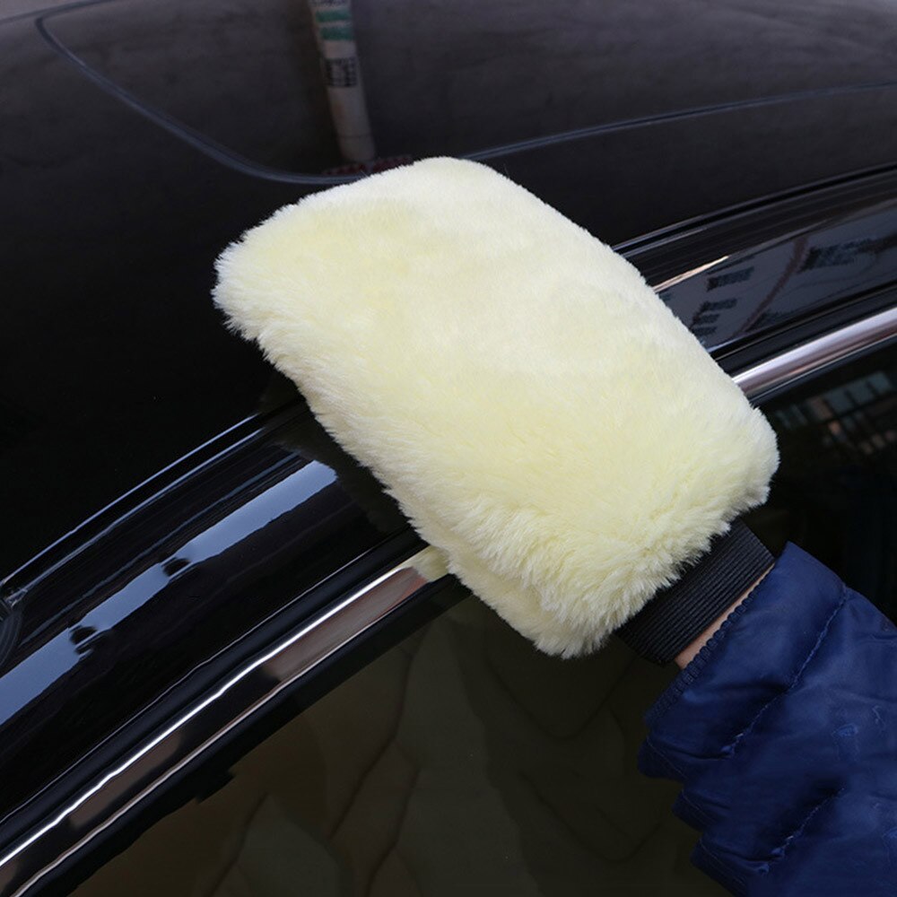Microfiber Pluche Mitt Car Wash Glove Mitten Wasse... – Grandado