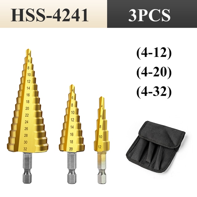 3-12mm 4-12mm 4-20mm 4-32mm HSS Straight Groove St... – Grandado