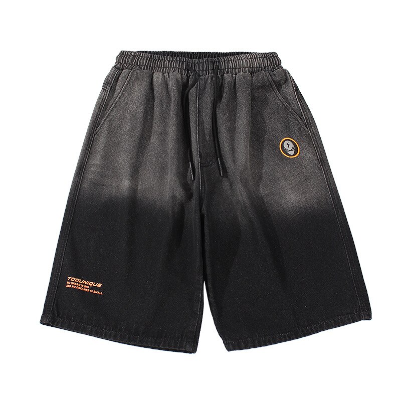 Gradiënt Jeans Mens Gewassen Casual Retro Jean Sho... – Grandado