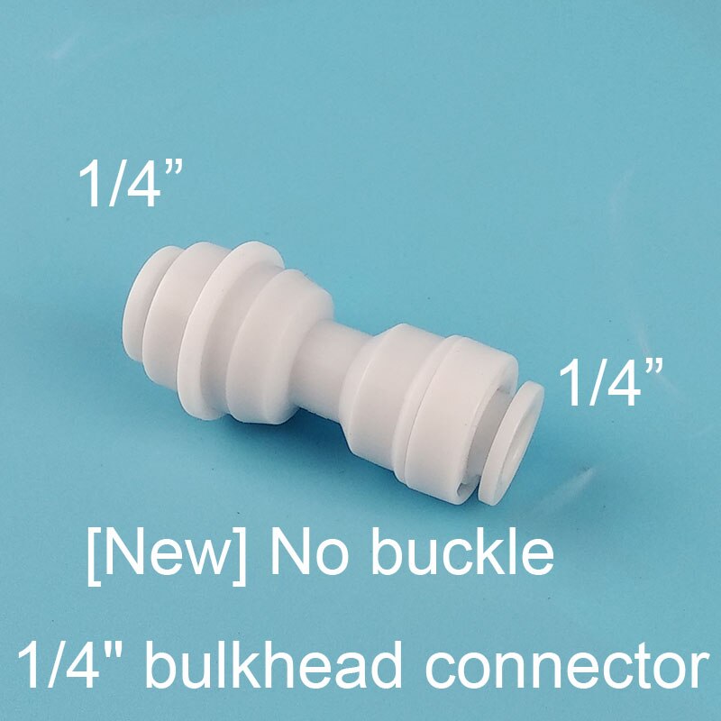5PCS No buckle 1/4" Bulkhead adapter bulkhead... – Vicedeal