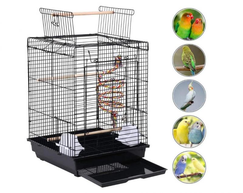 Fast Ship Wire Bird Cages Metal Agapornis Cage for... – Vicedeal