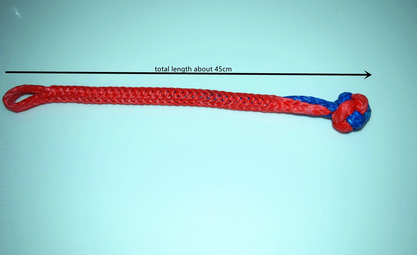 2PACK 10mm*120mm Red with Blue Soft Shackles Rope,... – Grandado