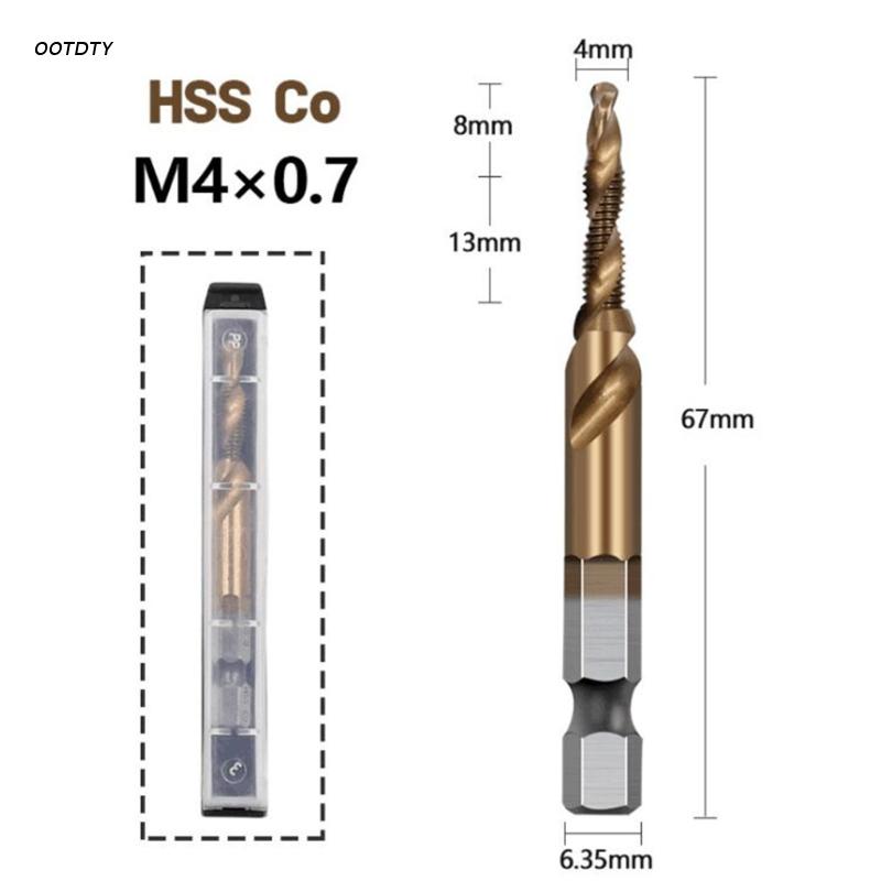 Drill Bit Set 1/4 Inch Hex Shank Tap Drill Bit Set... – Vicedeal