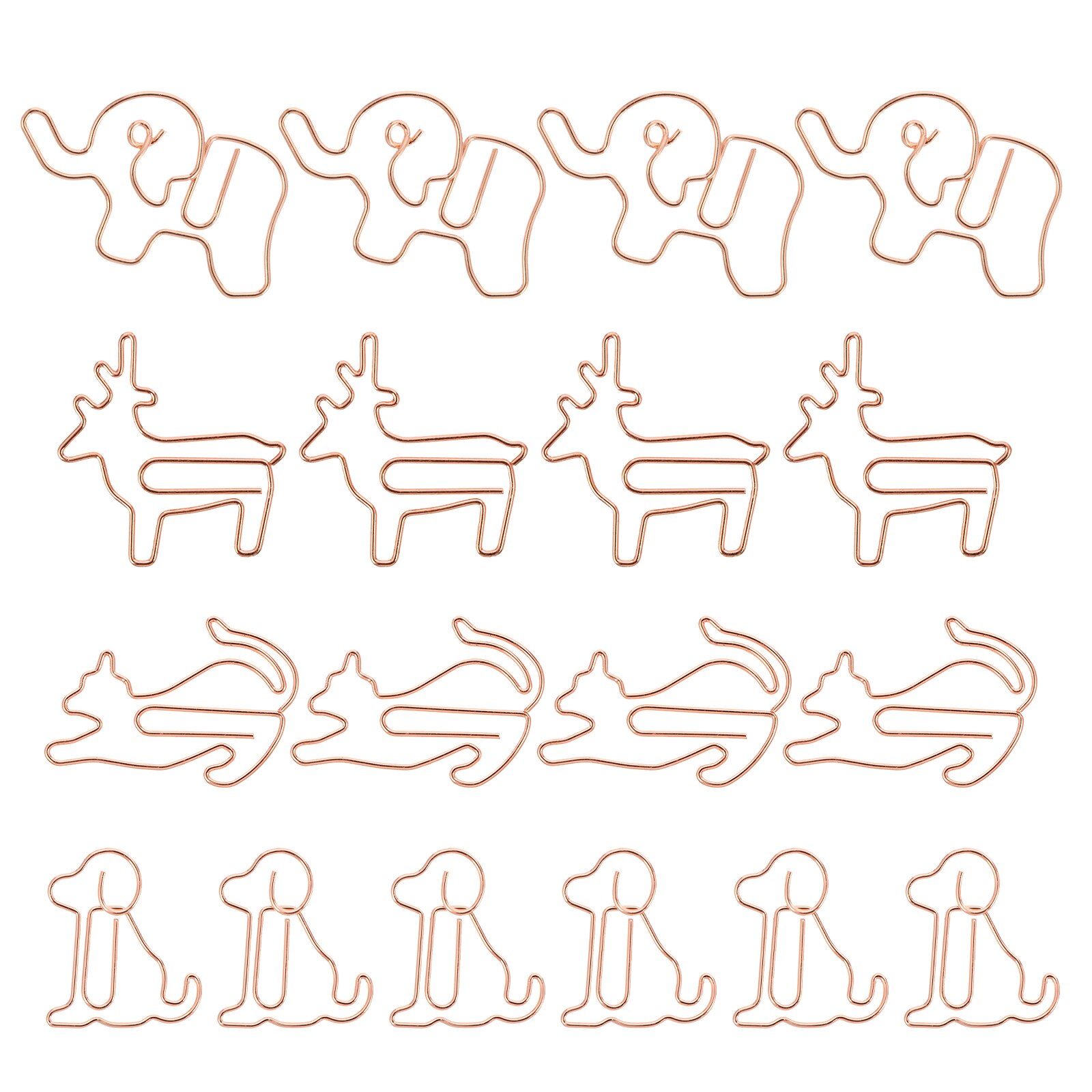 Clips con forma de Animal para estudiantes, Clips ... – Grandado