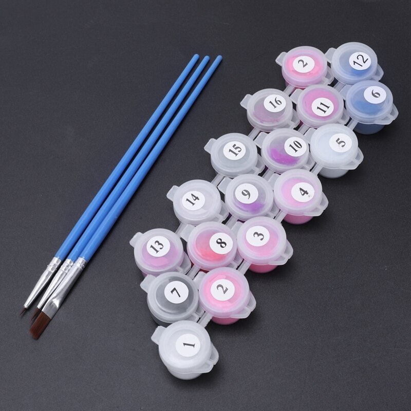 Paint By Number Kit DIY Oil Painting Cloth Digital... – Grandado