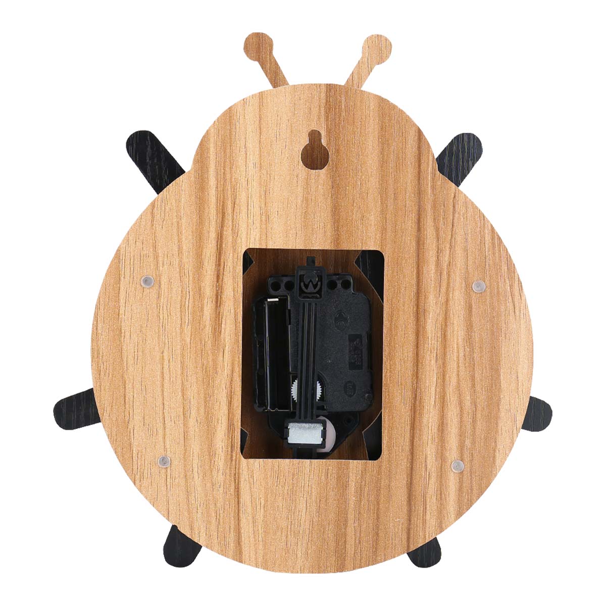Cartoon Animal Clock Swinging Ladybug Clock Wooden... – Grandado
