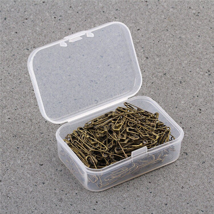 500 Pieces/Box Mini Safety Pins Metal Silver Golde... – Grandado