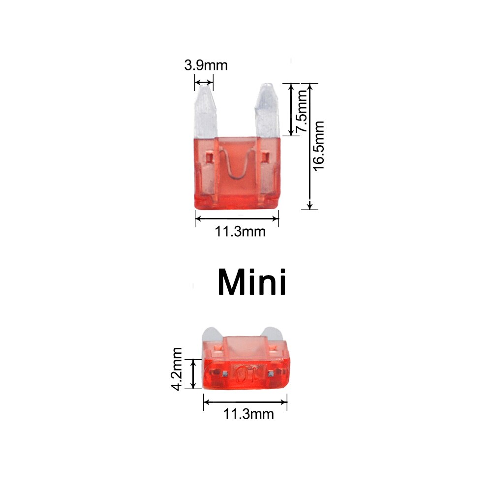 50 teile/los Kleine Größe MINI Auto Auto Blade Fus... – Vicedeal