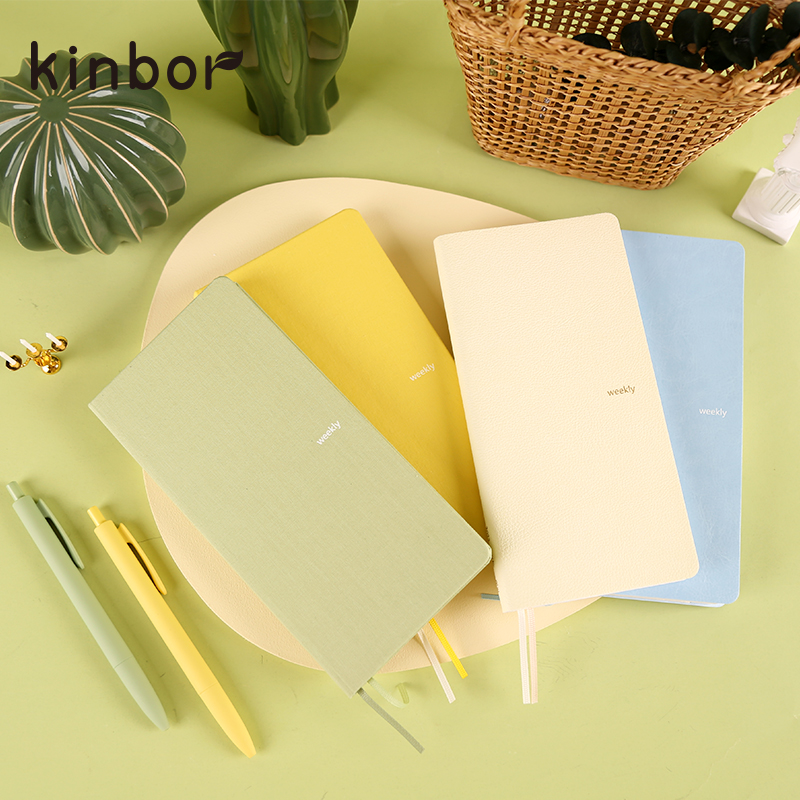 Kinbor Week Planner Kawaii Journal Noteook Todolis... – Grandado
