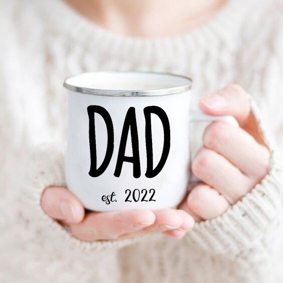 Mom and Dad Est 2022 Print Coffee Mug Drink Mommy ... – Grandado