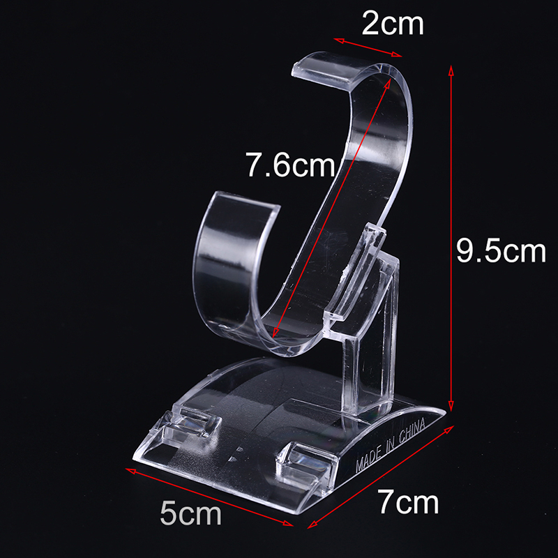 Clear wrist watch display rack holder show case st... – Grandado