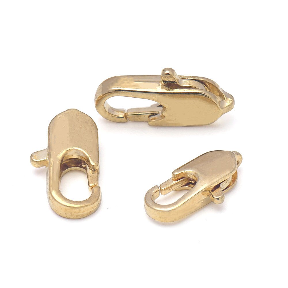 20Pcs Dull Silver /Kc Gold Lobster Claw Clasps ,Tr... – Grandado