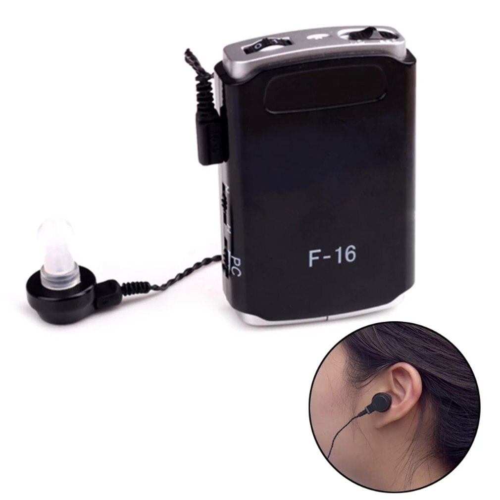 F-16 Hearing Aid Sound Amplifier High Power Pocket... – Vicedeal