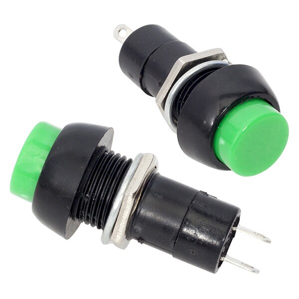 PUSH BUTTON SWITCH PBS-11A-B GREEN ROUND PUSH (IC-... – Grandado