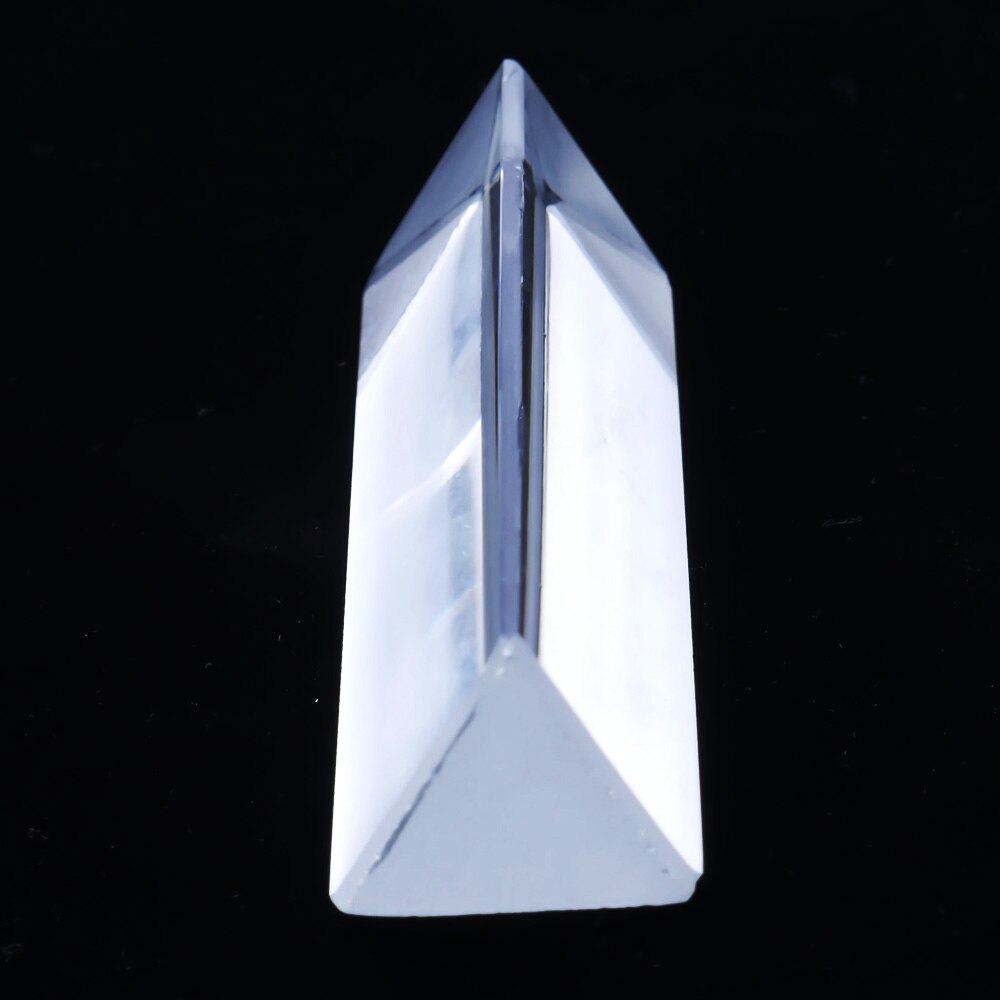 1PCS 8CM Triangular Prism Teaching Optical Glass T... – Grandado