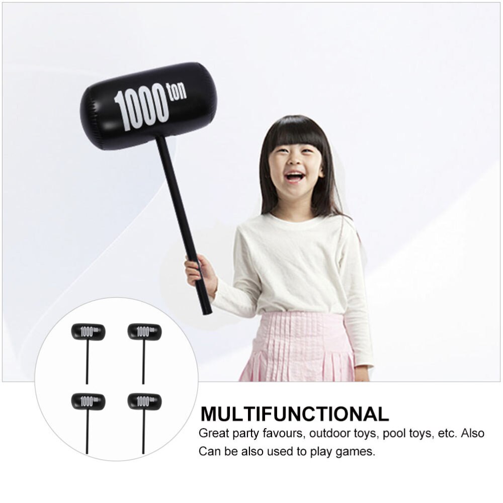 4Pcs Inflatable Hammers Toys Thousand-ton Hammer P... – Grandado