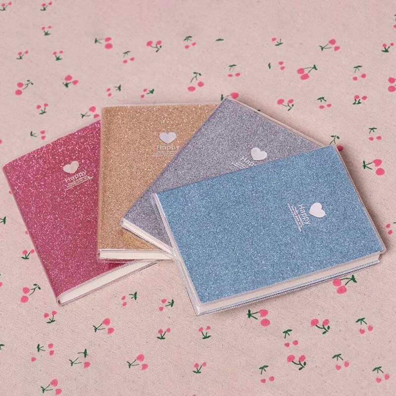 1Pcs Love Notebook Paper Diary School Shiny Cool K... – Grandado