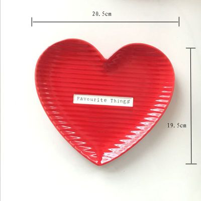 Dishes and Plates Sets Decorative Love Shape Dish ... – Grandado