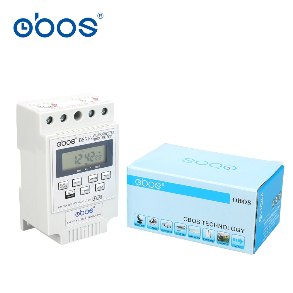 Obos mærke 220v programmerbar elektronisk timer di... – Vicedeal