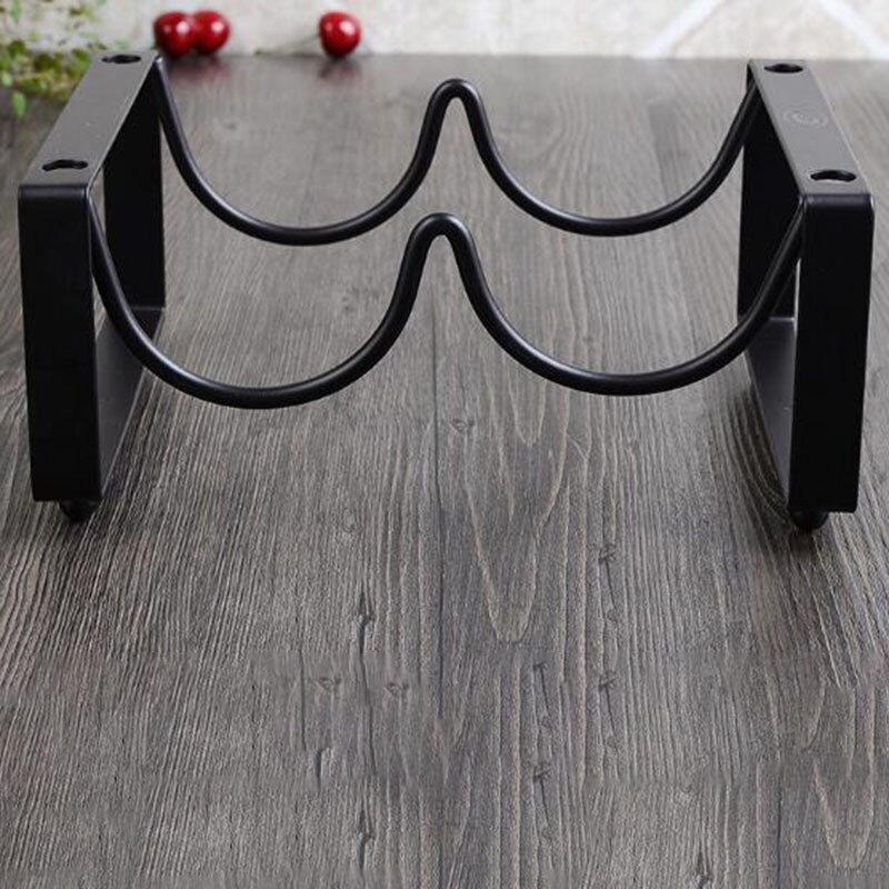 Red Wine Rack European Style Wrought Iron Restaura... – Vicedeal