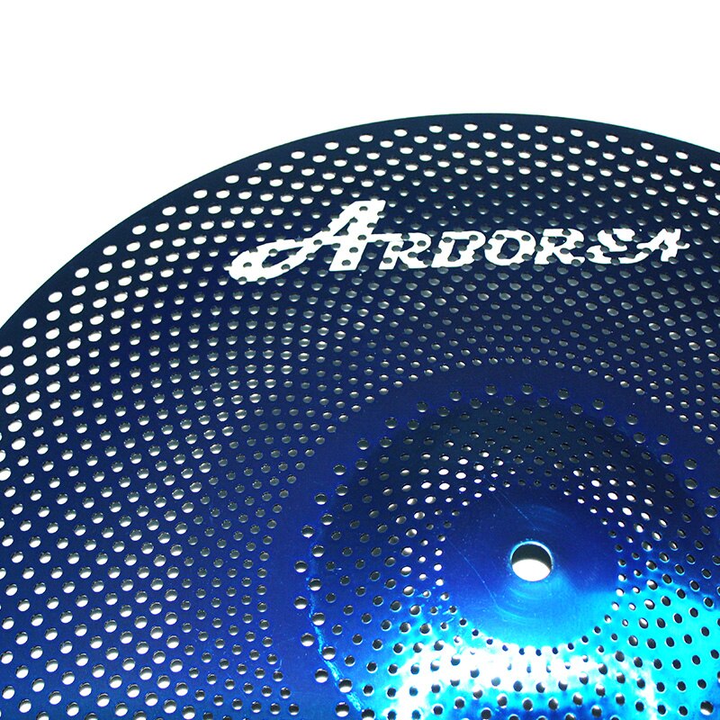 Arborea Blue Colour Mute cymbals 18'' Crash Ride – Grandado