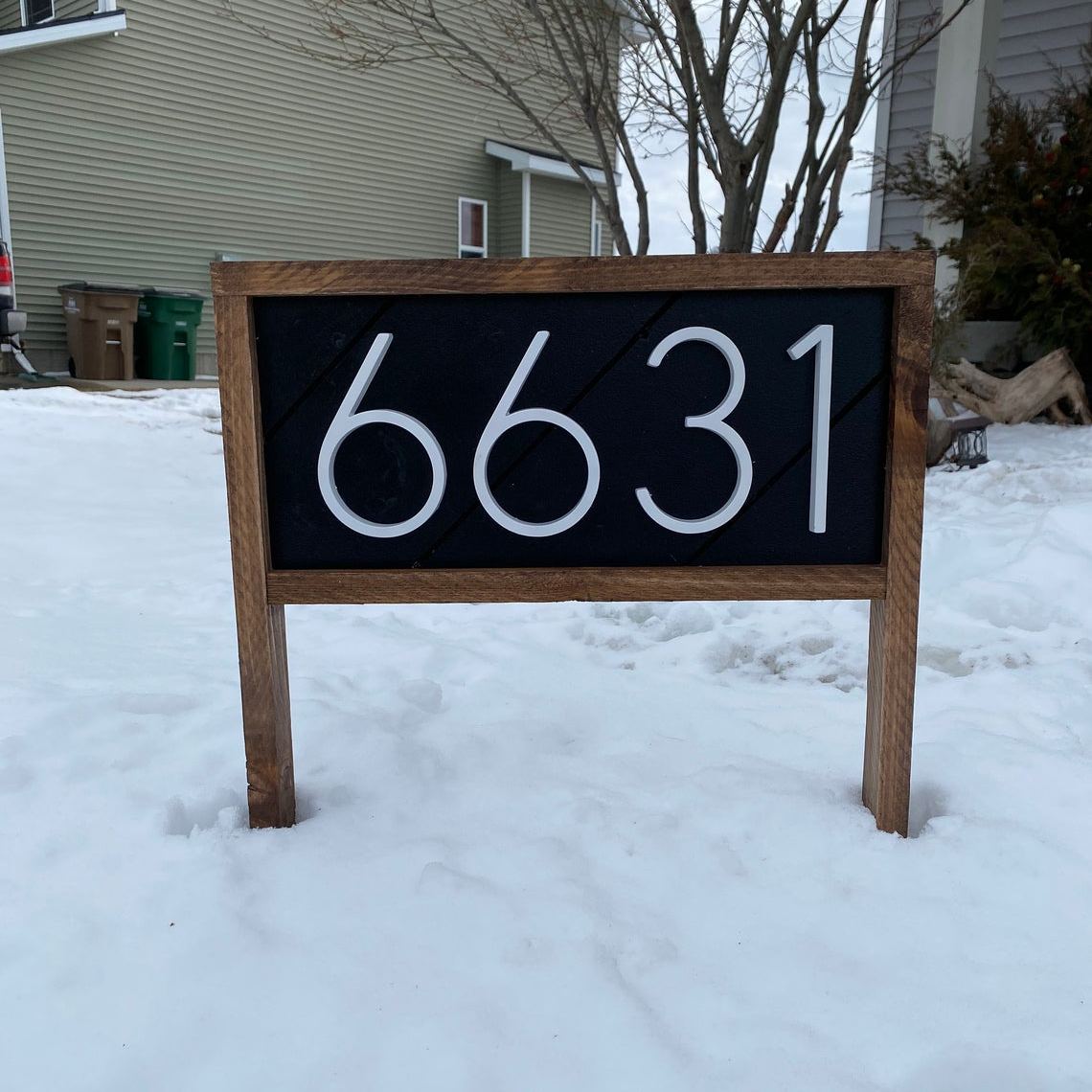 12cm Modern House Number Door Home Address Numbers... – Grandado