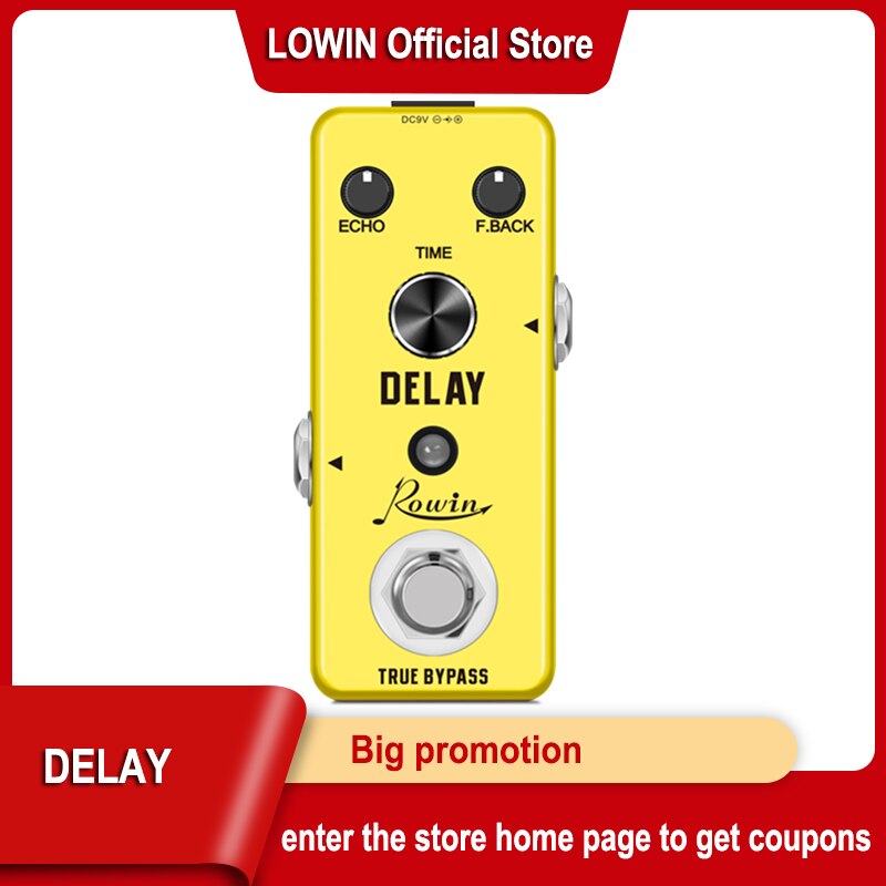Rowin lef -314 elektrisk guitar pedal analog kreds... – Vicedeal