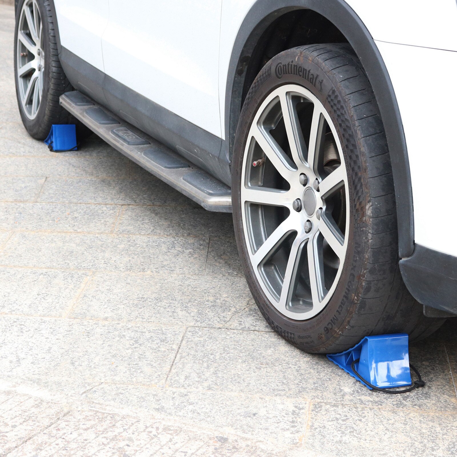 Wheel Chocks Black Car Stoppers Anti-skid Tire Par... – Vicedeal