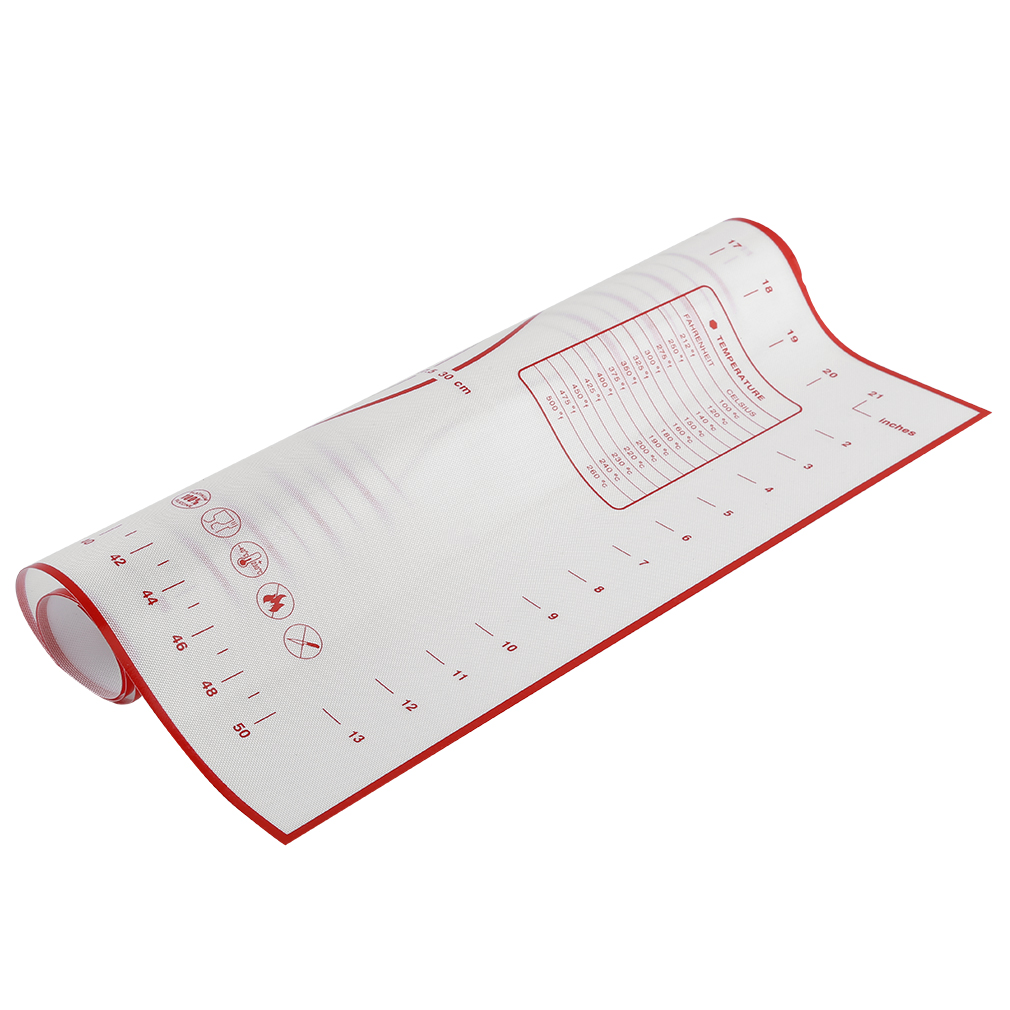 60*40cm Tisch Silikon Backen Matten Teig rollen Un... – Grandado