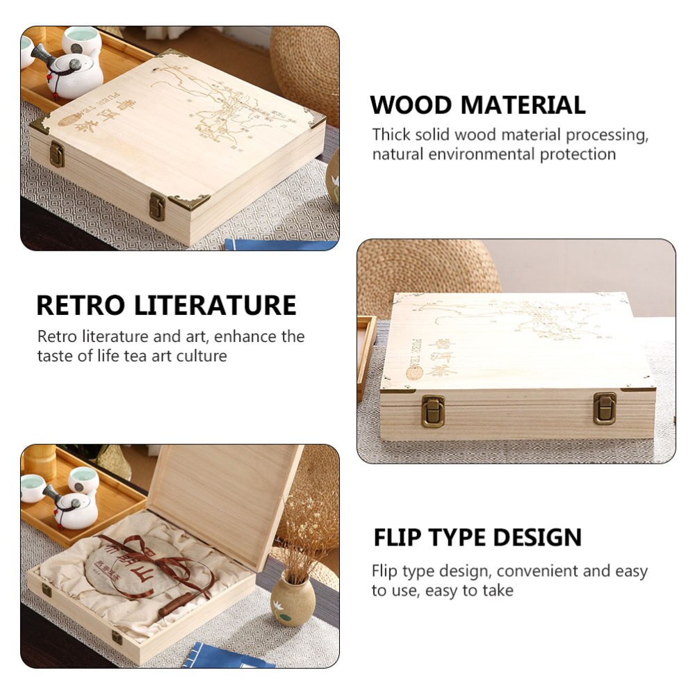 1PC Delicate Tea Packaging Box Practical Pu 'er Te... – Grandado