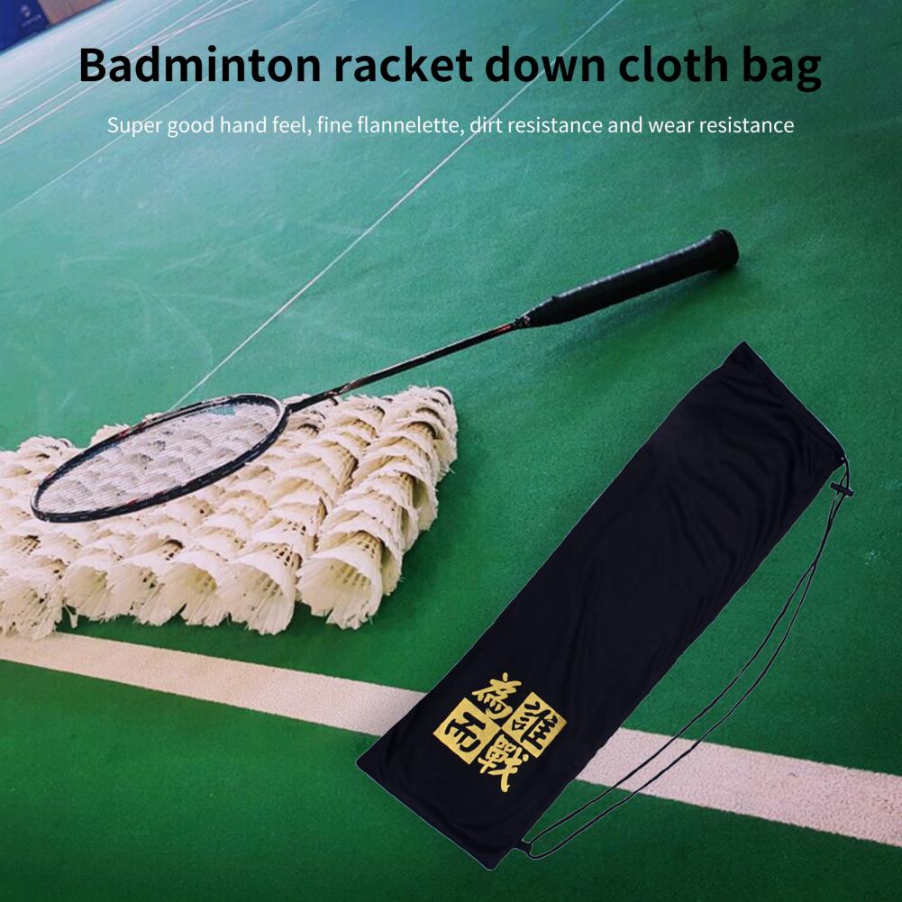 Flannel Useful Large Capacity Tennis Sport Bag Bla... – Vicedeal