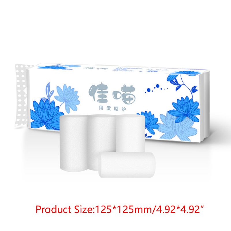 10 Rolls 4-Ply Toilet Paper, Silky & Smooth Soft P... – Vicedeal