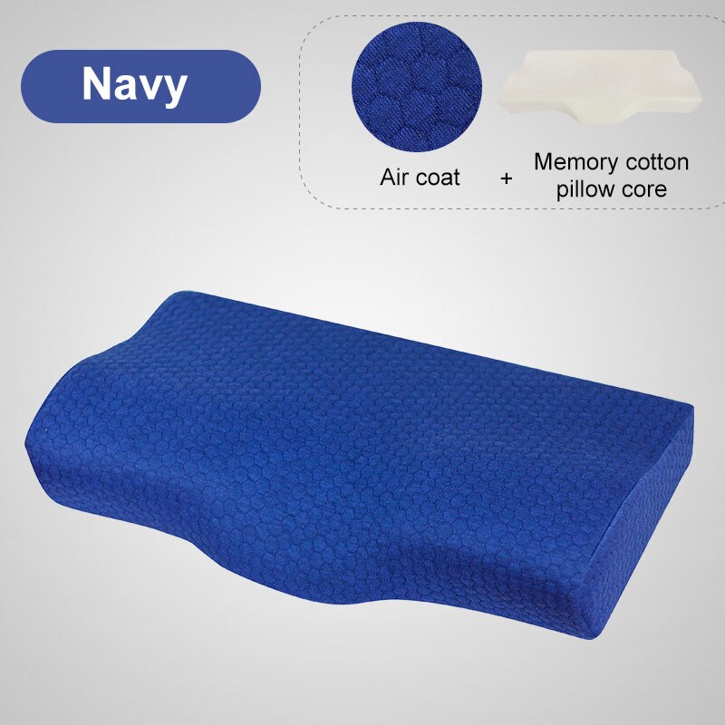 Memory Foam Bedding Pillow Velvet Neck Protection ... – Grandado