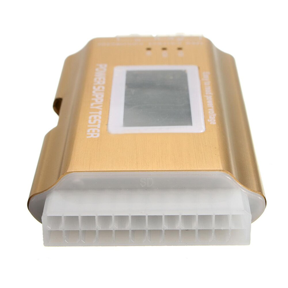 LCD PC Voeding Tester Voeding 20/24 Pin 4 PSU ATX ... – Grandado