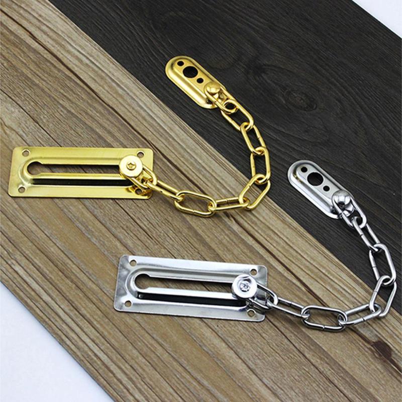 1pcs Stainless Steel Door Safety Guard Chain Gold ... – Grandado