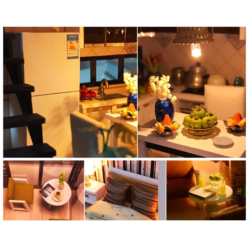 DIY Miniature Luminous Handicraft Kit With Music M... – Grandado