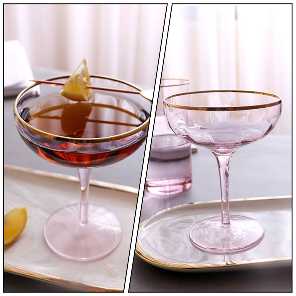 Glass Goblet Red Wine Glass Household Cocktail Gla... – Grandado